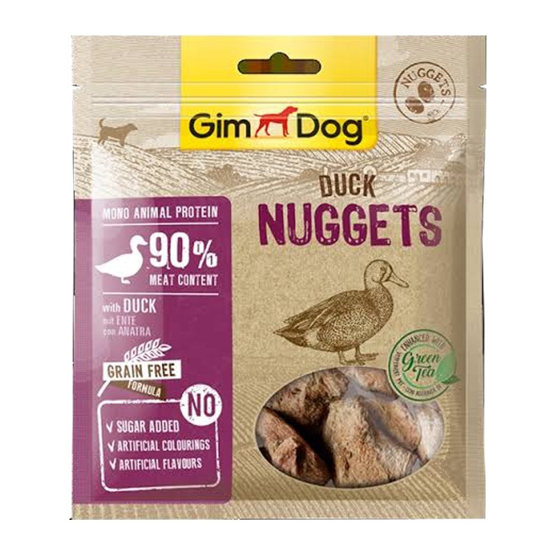 Gim Dog Duck Nuggets - SBPetShop.com