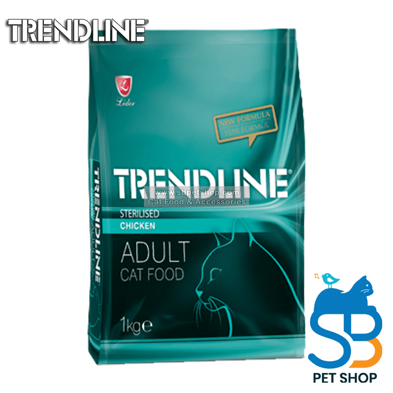 Trendline Sterilised Adult Cat Food Chicken - SBPetShop.com