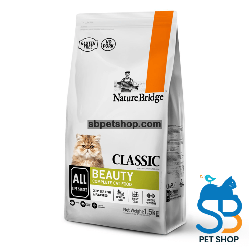 Nature Bridge Classic Beauty Complete Cat Food For All Life Stages ...